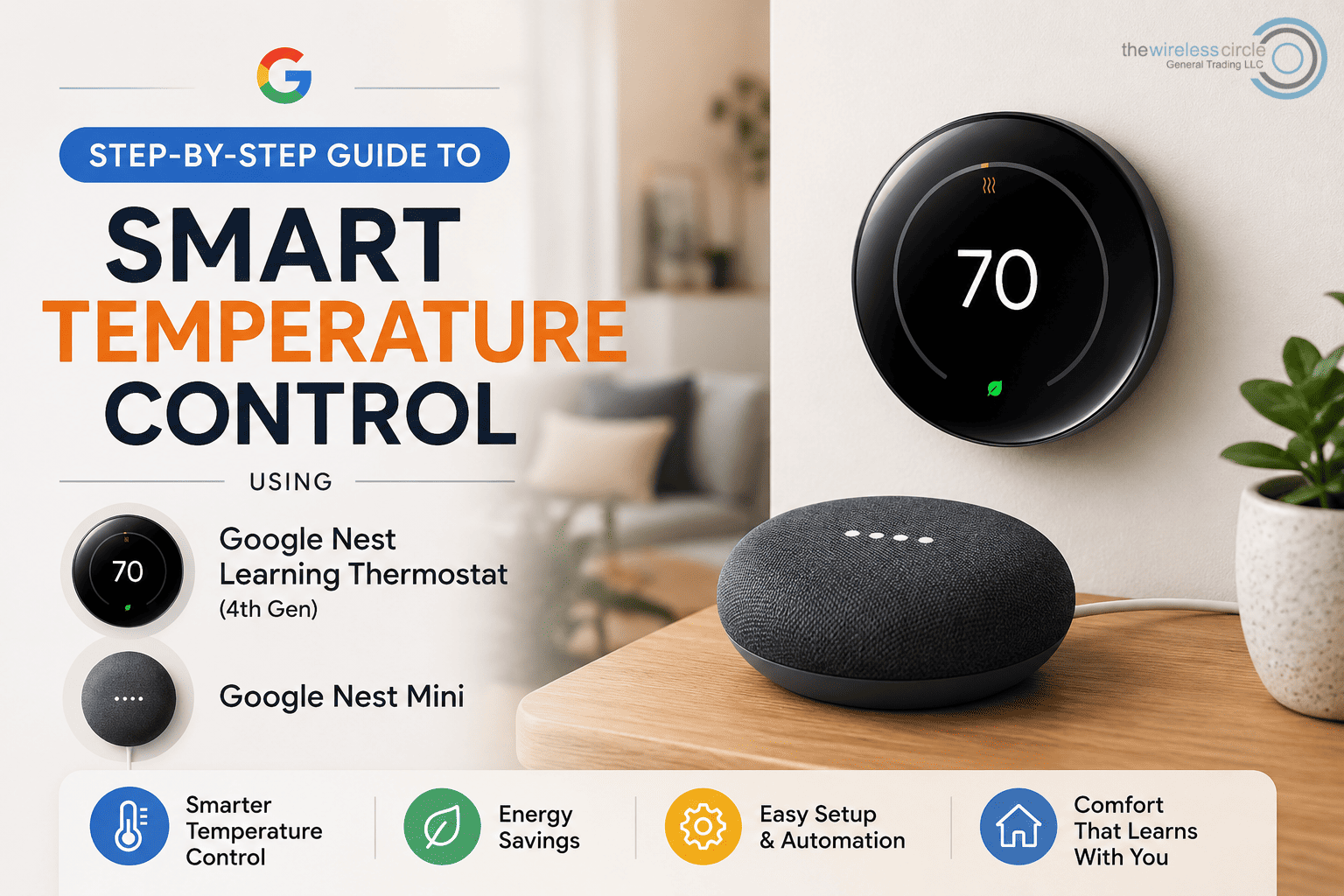 Step-by-Step Guide to Smart Temperature Control Using Google Nest Mini ...